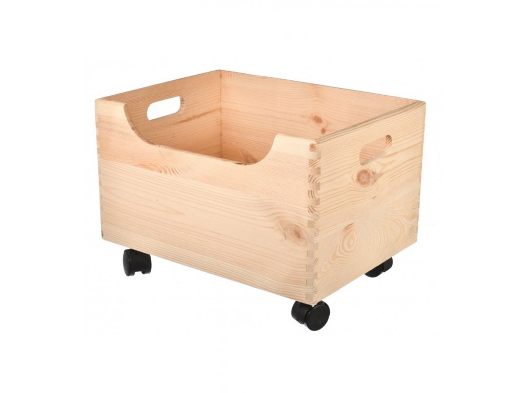 Drevené boxy na hračky, debničky | DrevenyDomcek.sk