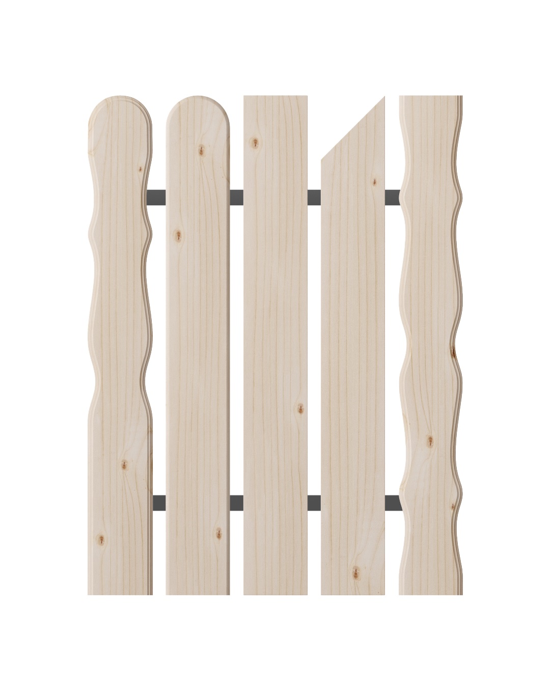 Drevené plotové dosky, laty, dielce (Plotovky) | Drevený plot